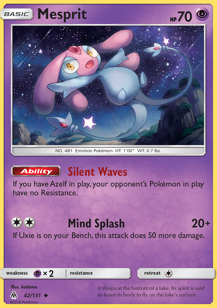 Mesprit Forbidden Light Pokémon Wiki Fandom