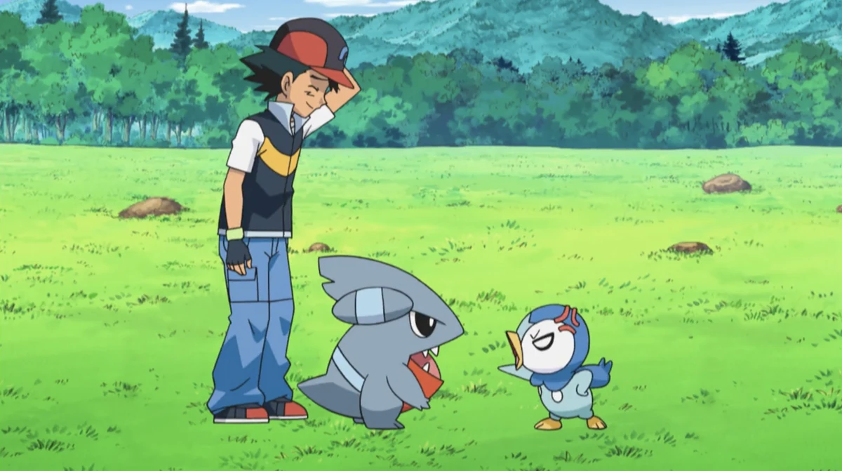 Pikachu And Piplup Crying