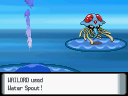 Water Spout Pokemon