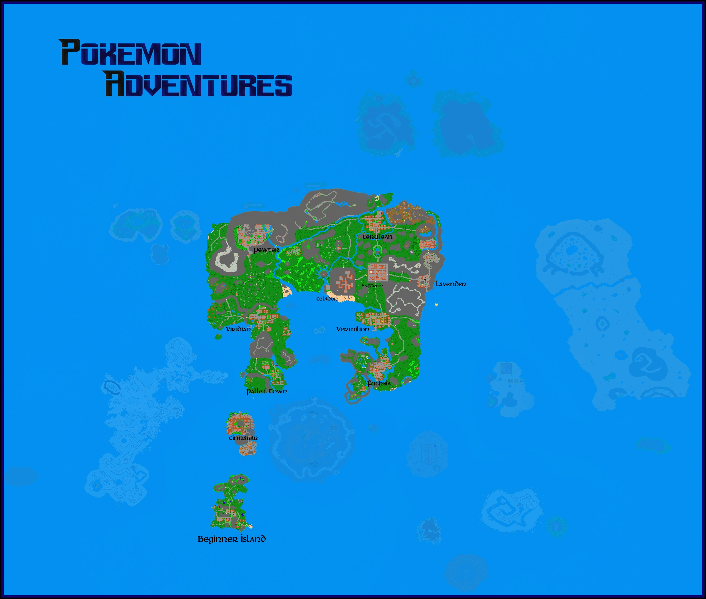 Mapas | Wiki Pokemon Adventures Online | Fandom