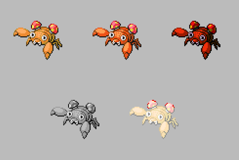Pokemon Paras Evolution