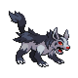 Shiny Mightyena Sprite