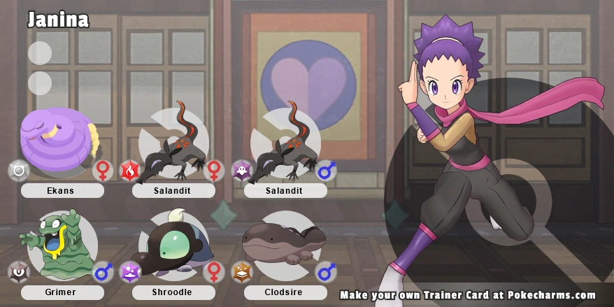 Janina | Pokemon-Erfindung Wiki | Fandom