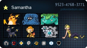 Samantha | Pokemon Fanfiction 2 Wiki | Fandom