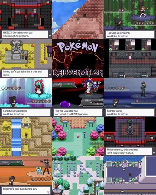 Pokémon Rejuvenation | PokemonFanMadeGamesList Wikia | Fandom