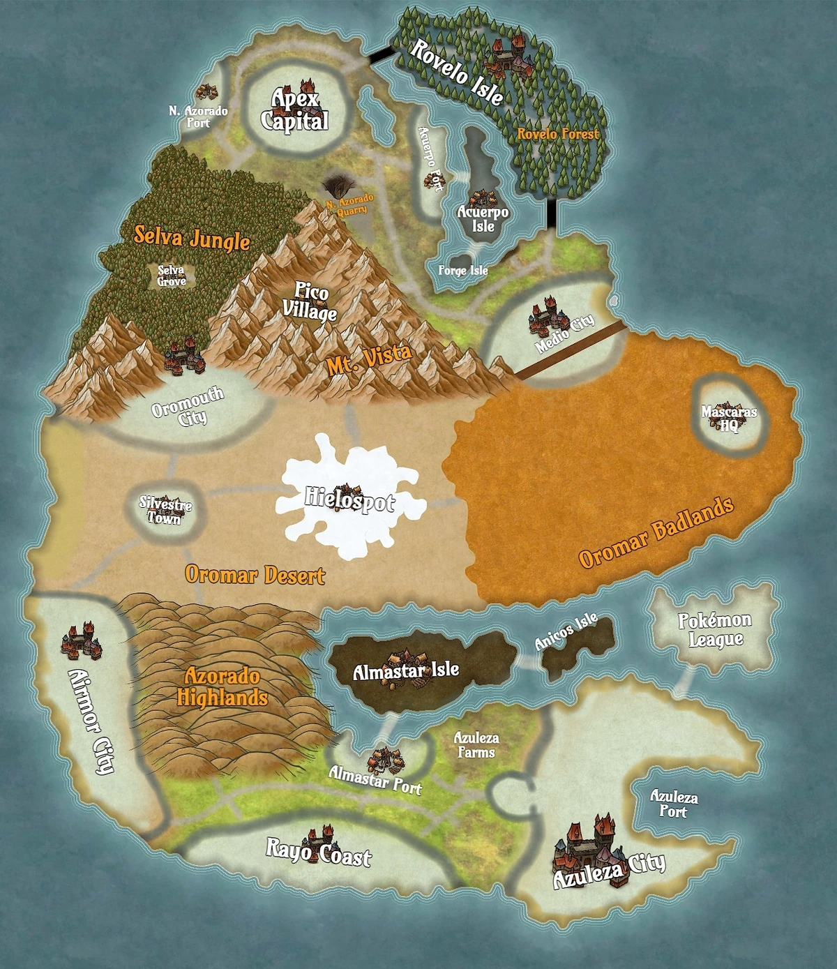 Azorado | PokéFanon | Fandom