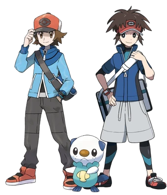 Pokemon Hilbert And Nate