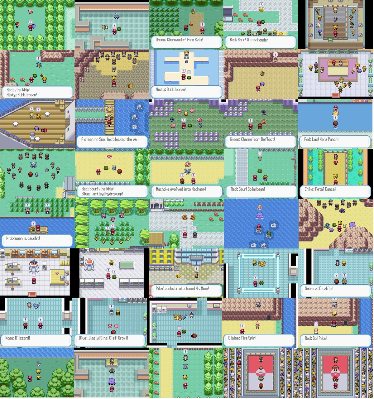 Pokémon Red, Blue & Green Chapters | PokéFanon | Fandom