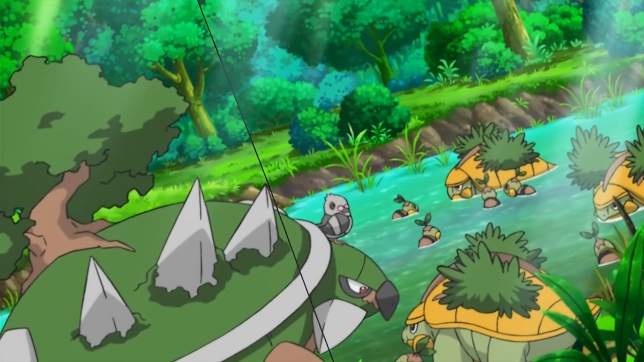Turtwig Grotle And Torterra