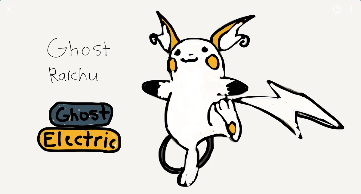 Ghost Raichu | PokéFanon | Fandom