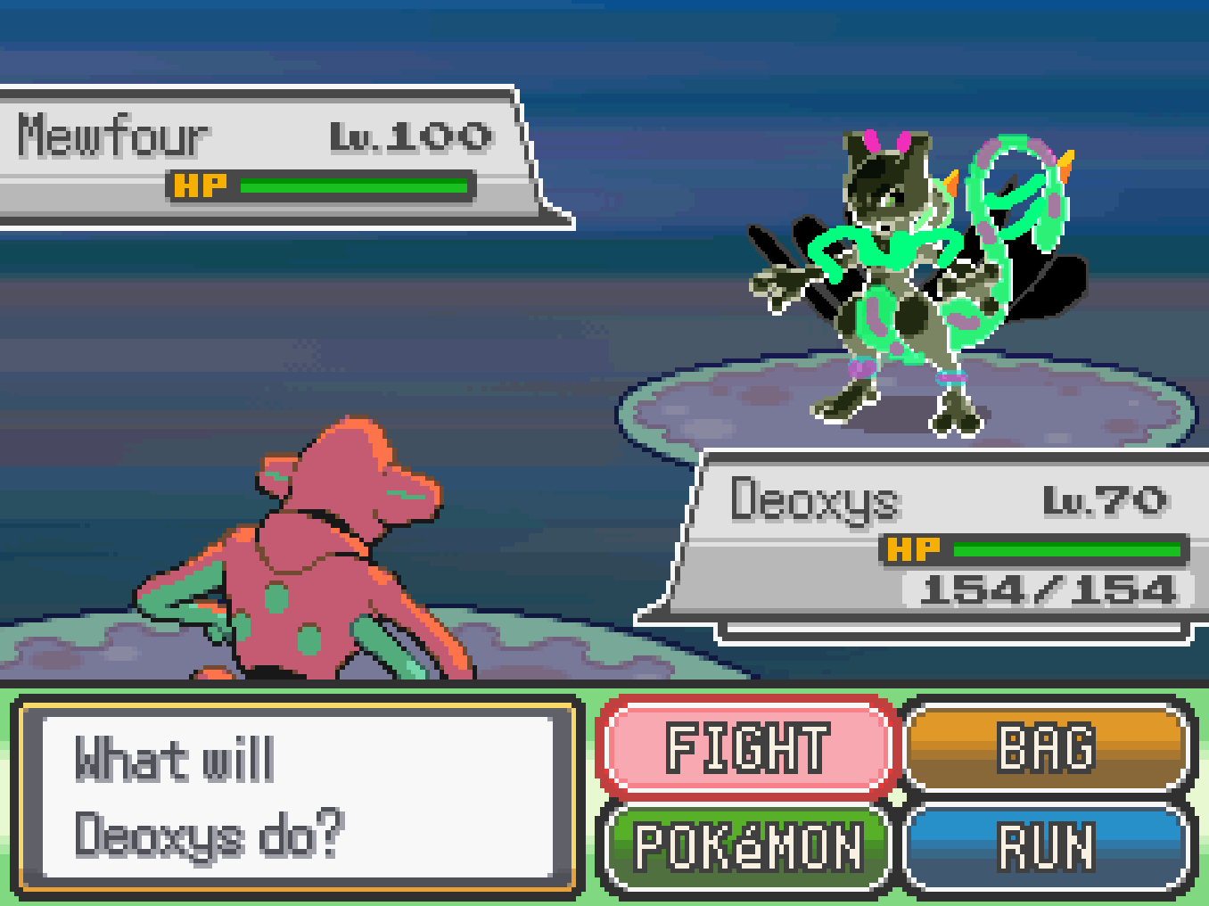 Mew Mewtwo Mewthree Mewfour Mewfive