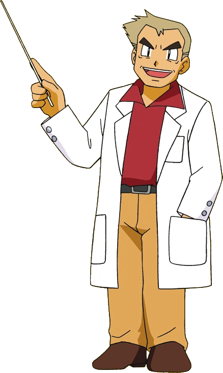 Pokemon Professor Oak Sprite