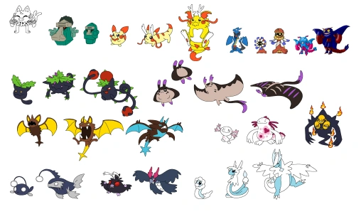 Axyllian forms | Pokemon-Fractal Wiki | Fandom