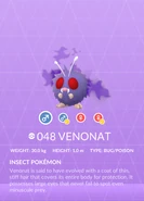 Venonat | Pokémon GO Wiki | Fandom