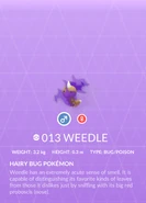 Weedle | Pokémon GO Wiki | Fandom