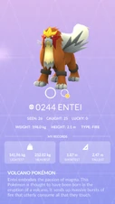 Entei | Pokémon GO Wiki | Fandom