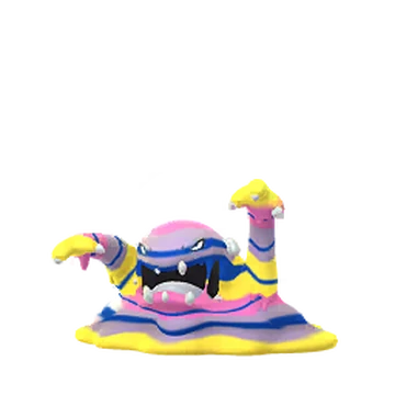 Shiny Muk Pokemon Card