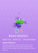 Oddish | Pokémon GO Wiki | Fandom
