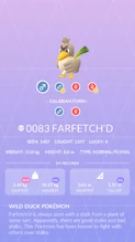 Farfetch'd | Pokémon GO Wiki | Fandom