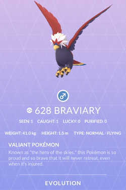 Braviary Mega Evolution