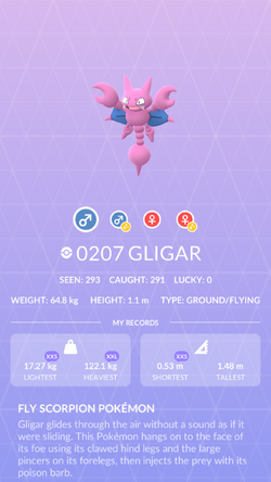 Flying Scorpion Pokemon