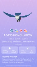 Honchkrow | Pokémon GO Wiki | Fandom
