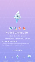Vanillish | Pokémon GO Wiki | Fandom