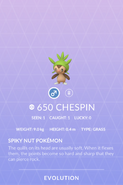 Chespin | Pokémon GO Wiki | Fandom