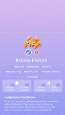 Paras | Pokémon GO Wiki | Fandom