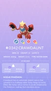 Crawdaunt | Pokémon GO Wiki | Fandom