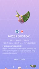 Dustox | Pokémon GO Wiki | Fandom