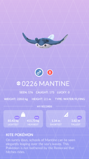 Mantine | Pokémon GO Wiki | Fandom