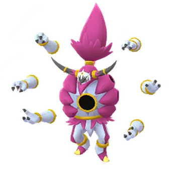 Pokemon Hoopa Unbound Coloring Pages