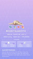 Slakoth | Pokémon GO Wiki | Fandom