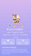 Furret | Pokémon GO Wiki | Fandom