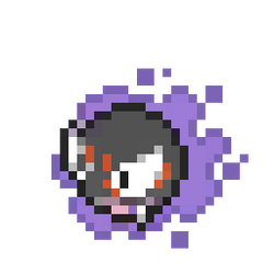 Ghastly Sprite Gastly By Spirhack On DeviantArt