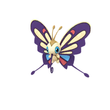 Purple Butterfly Pokemon