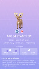 Stantler | Pokémon GO Wiki | Fandom