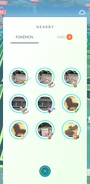 Nearby Screen | Pokémon GO Wiki | Fandom
