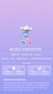 Meditite | Pokémon GO Wiki | Fandom
