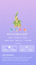 Bayleef | Pokémon GO Wiki | Fandom