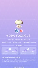 Foongus | Pokémon GO Wiki | Fandom