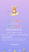 Raichu | Pokémon GO Wiki | Fandom