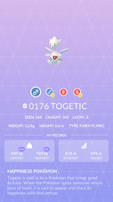 Togetic | Pokémon GO Wiki | Fandom