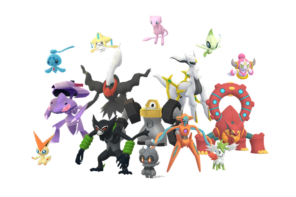 Mythical Pokémon | Pokémon GO Wiki | Fandom