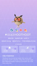 Hoothoot | Pokémon GO Wiki | Fandom