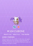 Cubone | Pokémon GO Wiki | Fandom
