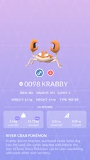 Krabby | Pokémon GO Wiki | Fandom