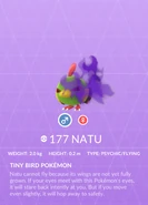 Natu | Pokémon GO Wiki | Fandom