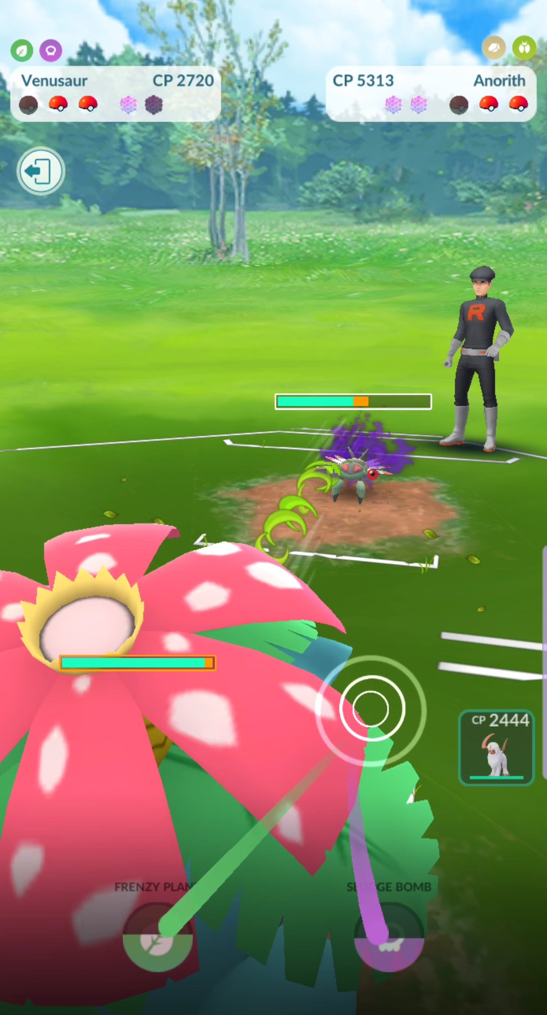 Venusaur Razor Leaf